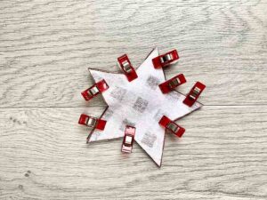 How To Make A Fabric Star Ornament With Free Printable Pattern