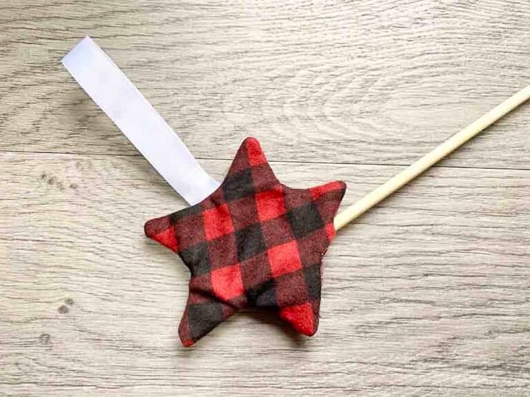 How To Make A Fabric Star Ornament With Free Printable Pattern