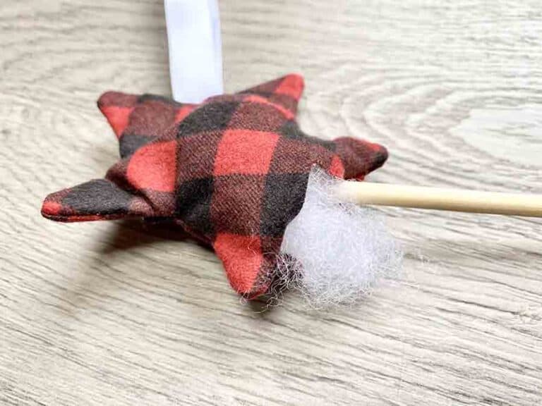 How To Make A Fabric Star Ornament With Free Printable Pattern