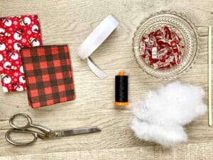 How To Make A Fabric Star Ornament With Free Printable Pattern