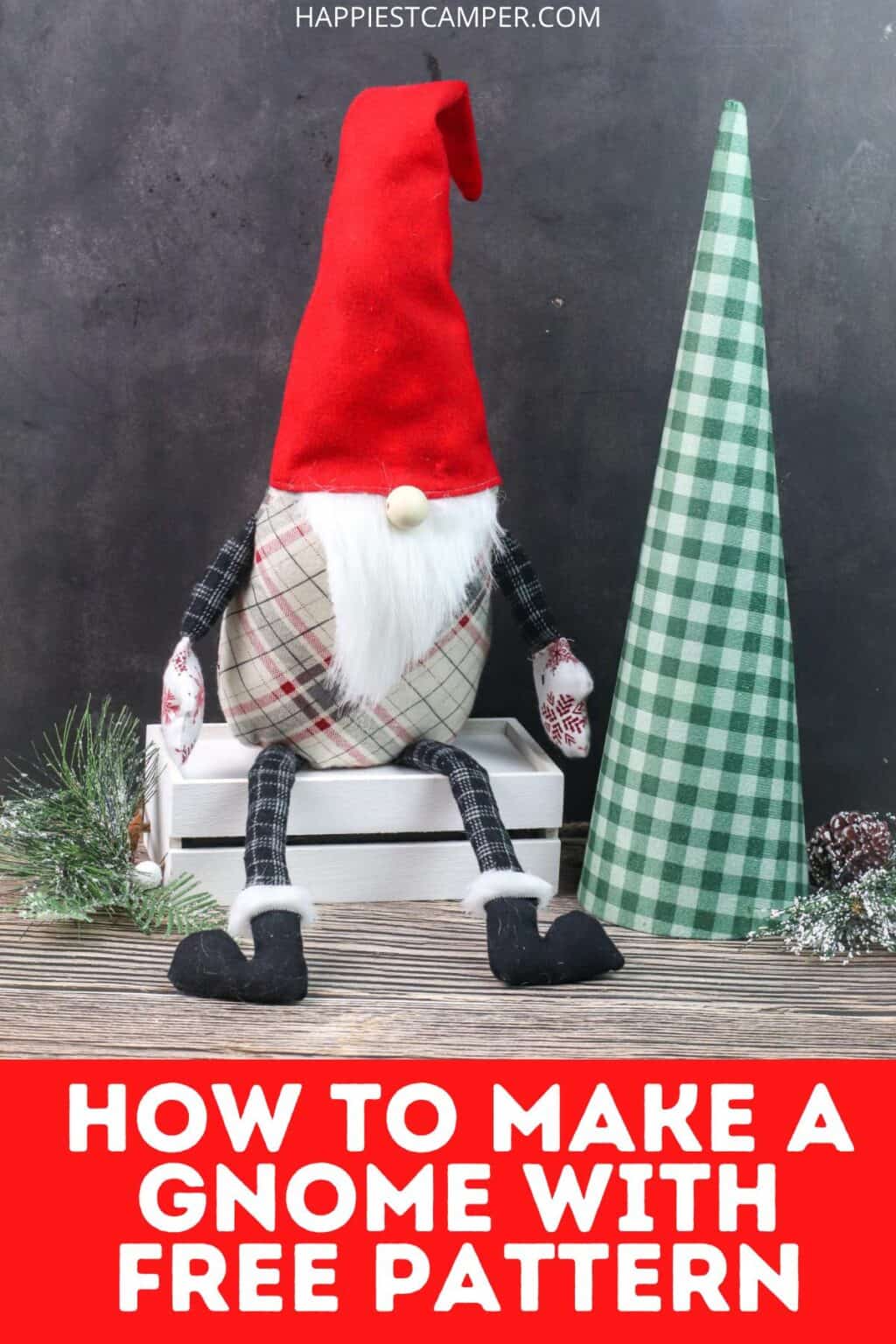 How To Make A Gnome With Free Pattern