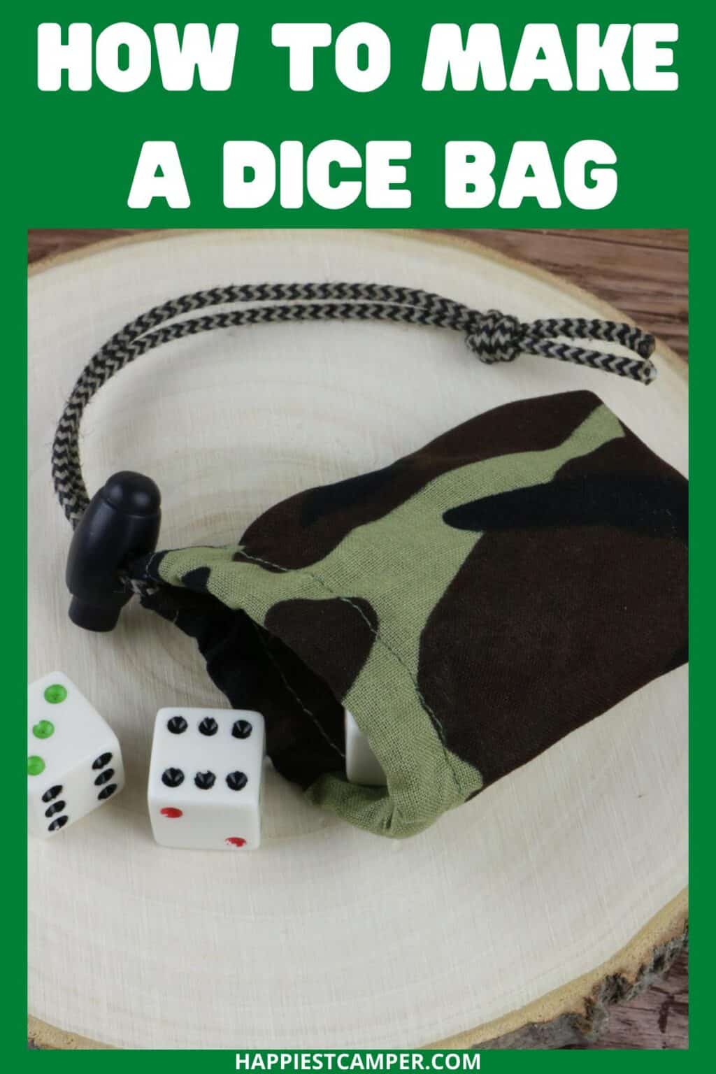 How To Make A Dice Bag
