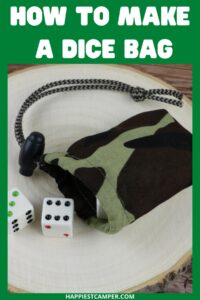 How To Make A Dice Bag