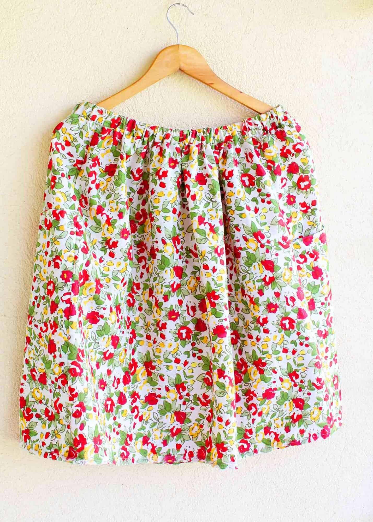 How To Make A Gathered Skirt With Free Pattern