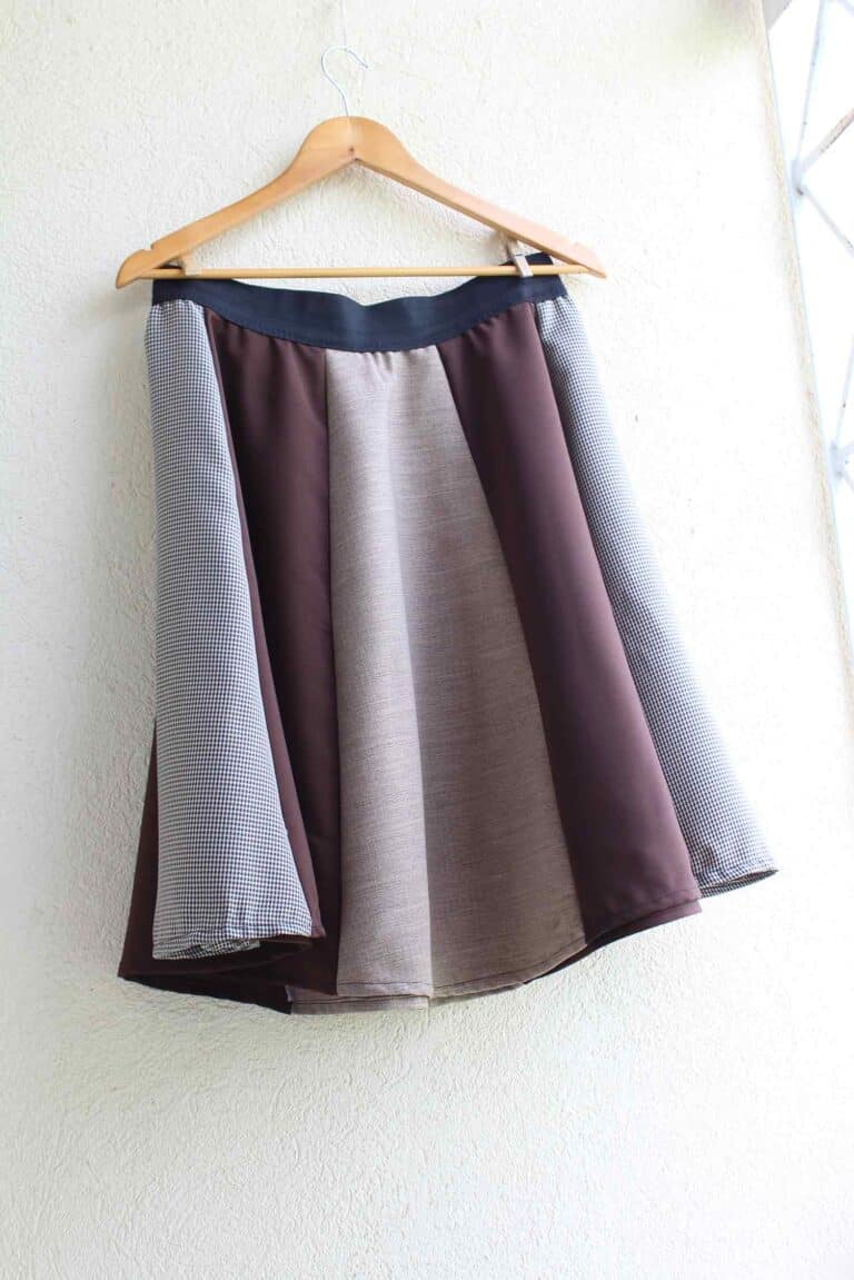 How To Make A Panel Skirt With Free Pattern