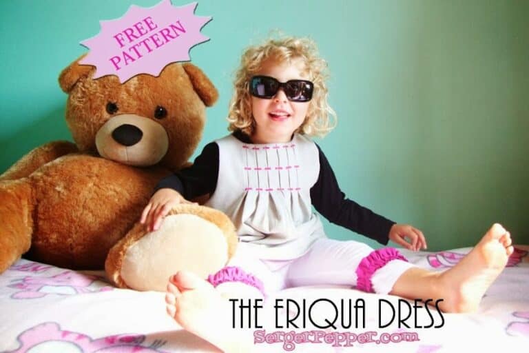 15 Super Cute Free Girls Dress Patterns & Tutorials