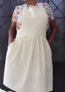 How To Make A Women's Apron With Pockets - Free Printable Pattern