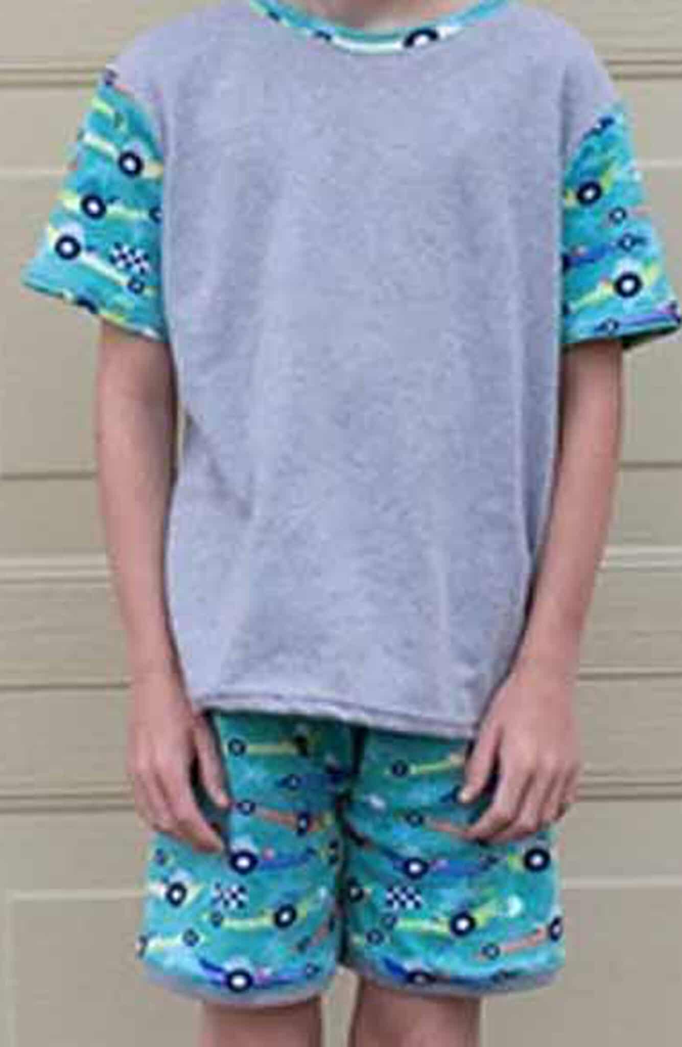 Boys Pajama Sewing Pattern & Tutorial