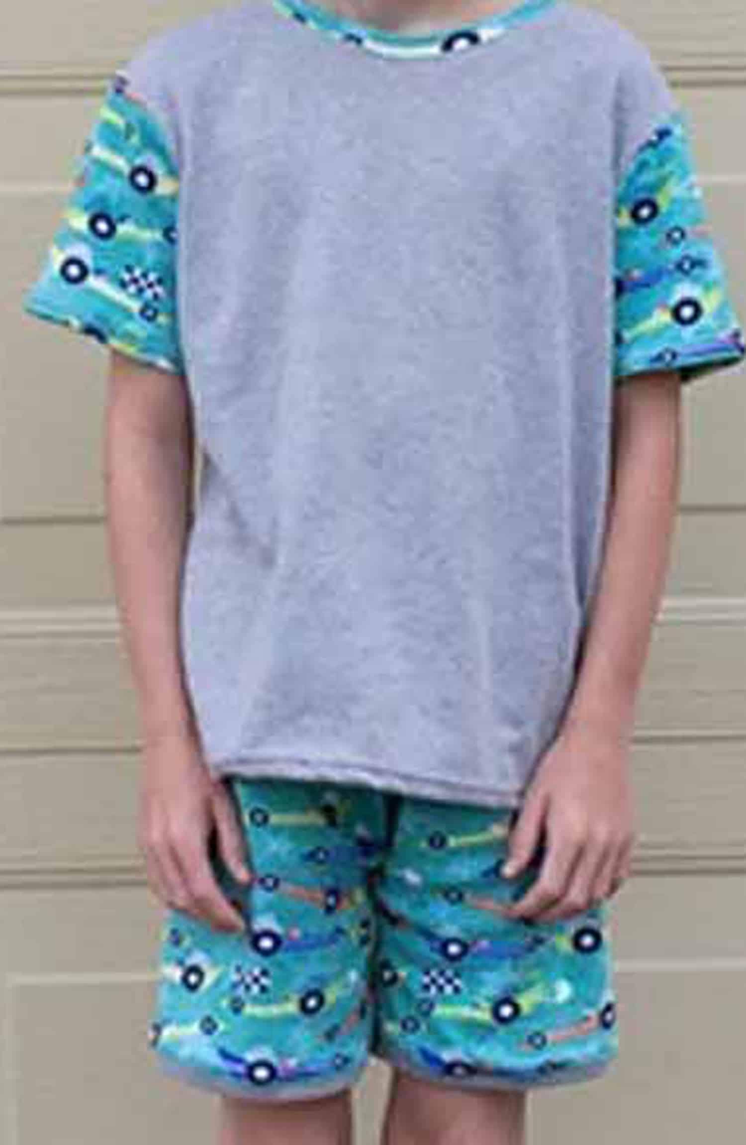 Boys Pajama Sewing Pattern & Tutorial