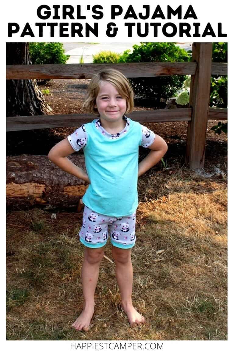 Girl's Pajama Pattern & Tutorial