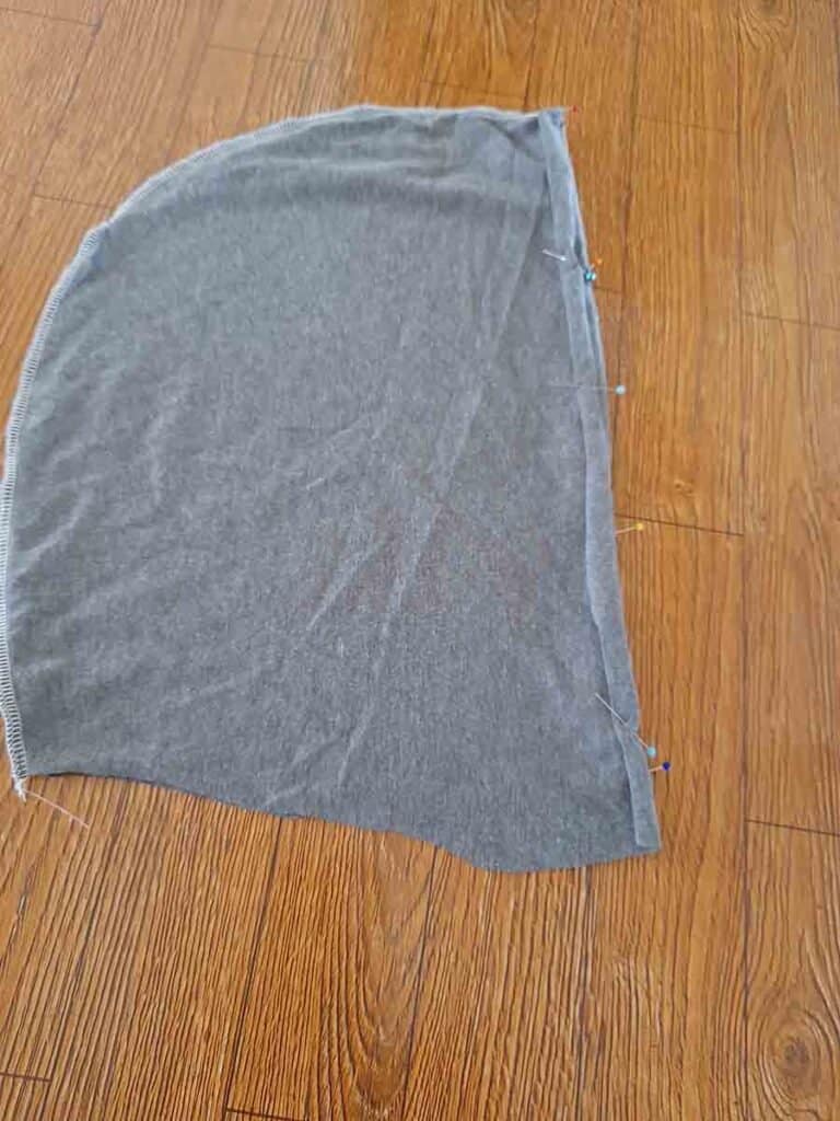 How To Sew A Hooded Circle Top With Printable Pattern