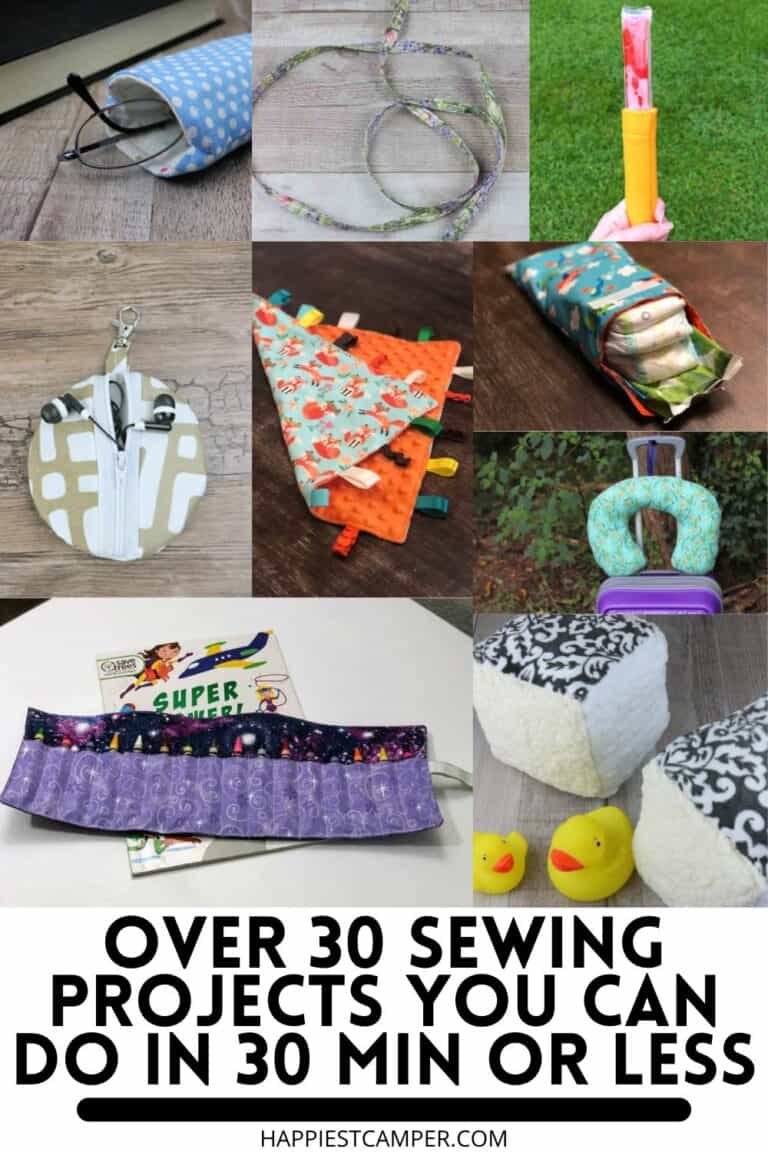 Quick Sewing Projects To Do In 30 Minutes Or Less