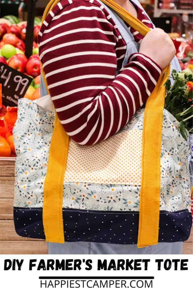 How To Make A Farmer's Market Tote Bag with Market Tote Pattern