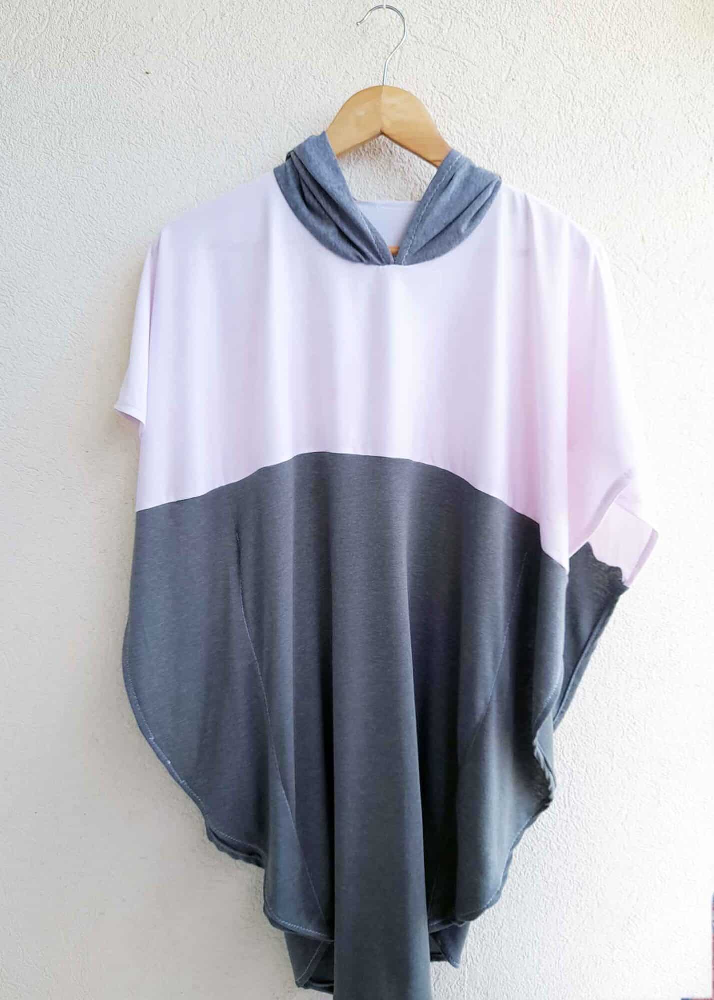 How To Sew A Hooded Circle Top With Printable Pattern