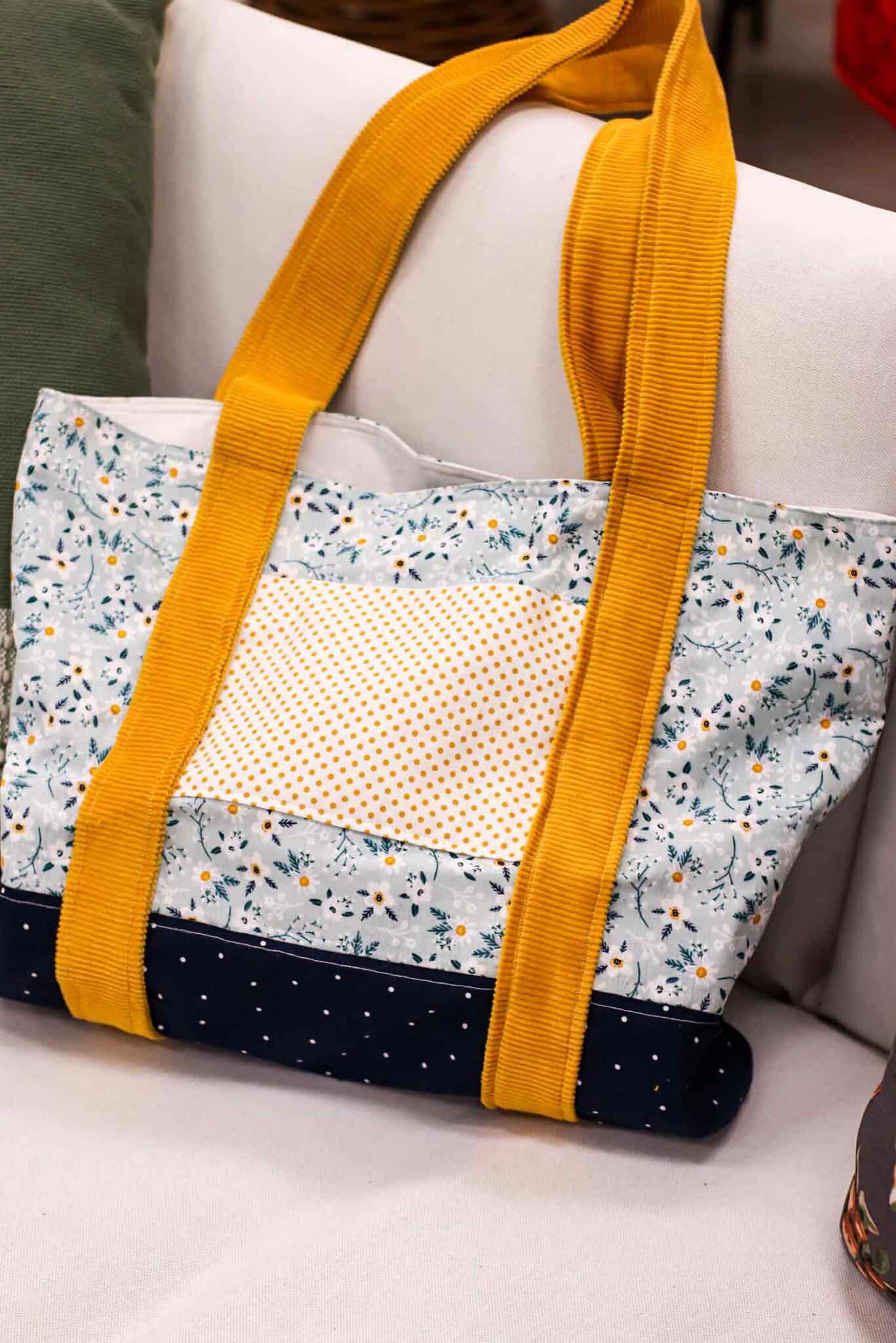 How To Make A Farmer's Market Tote Bag with Market Tote Pattern