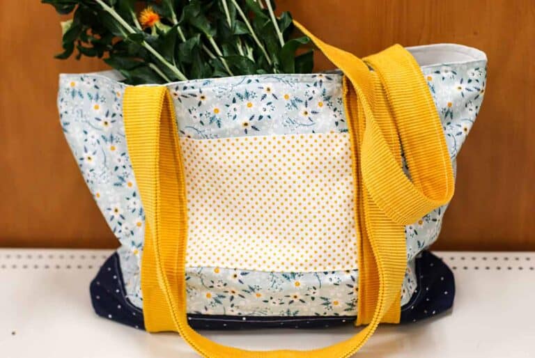 How To Make A Farmer's Market Tote Bag with Market Tote Pattern