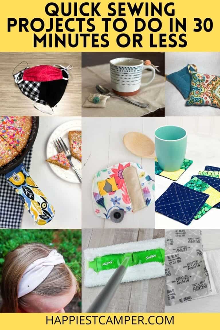 Quick Sewing Projects To Do In 30 Minutes Or Less