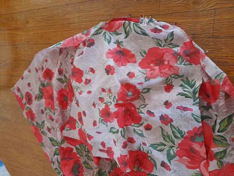 How To Make A Flared Sleeve Top With Free Printable Pattern