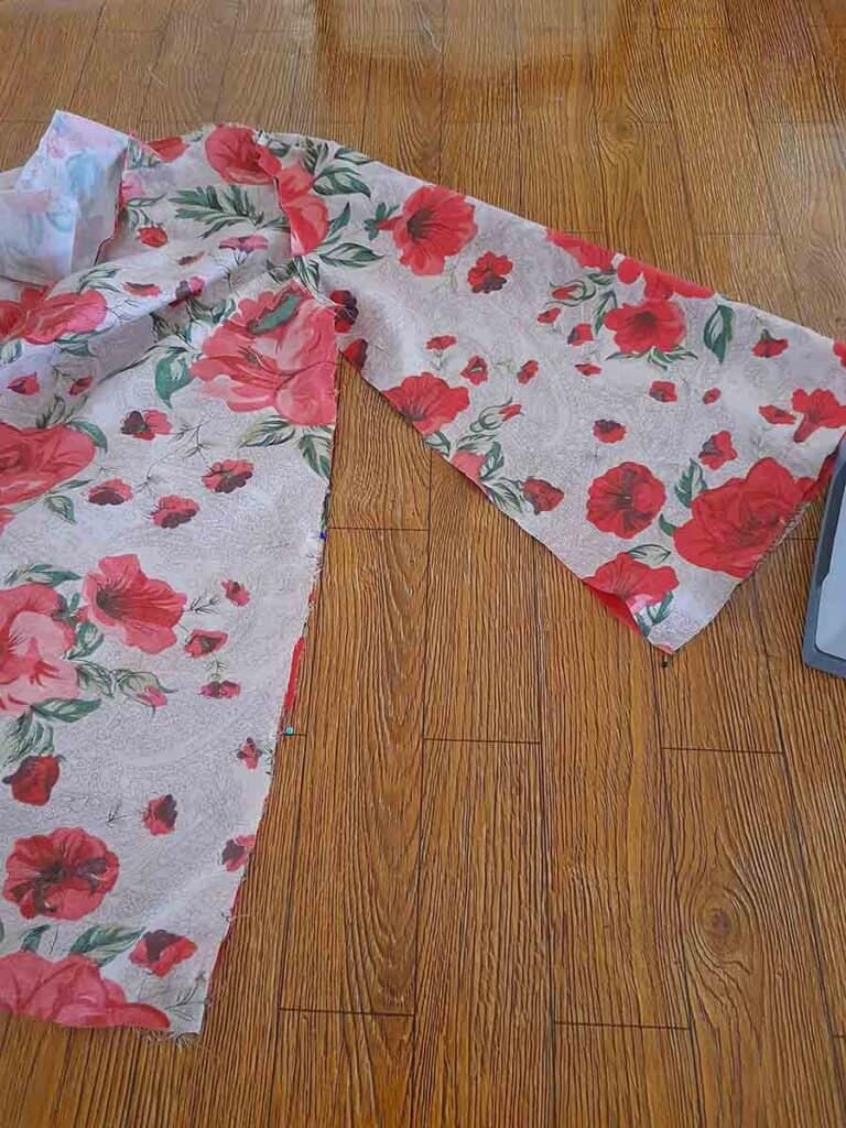 How To Make A Flared Sleeve Top With Free Printable Pattern