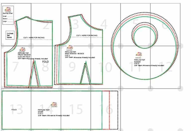 How To Make A Peplum Top With Free Pattern