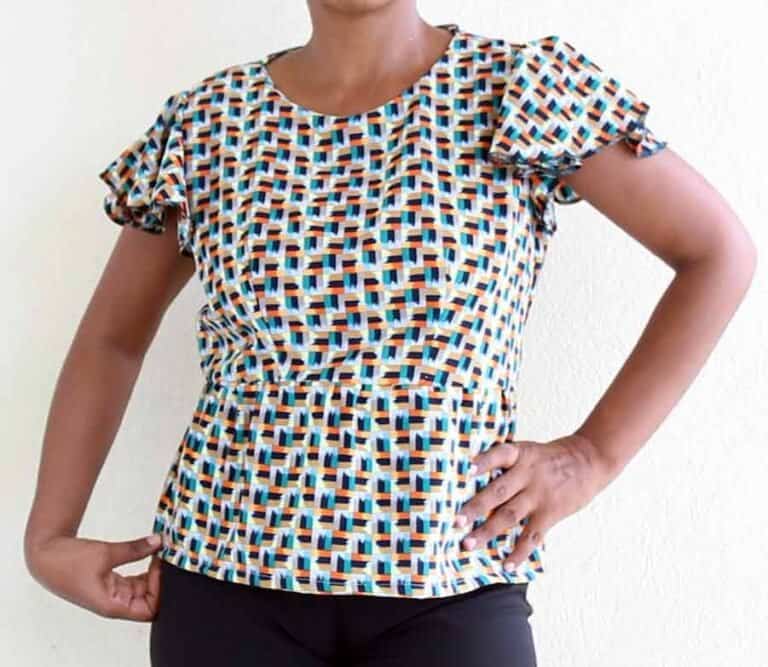 How To Make A Peplum Top With Free Pattern