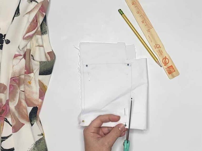 How To Add Pockets To A Dress With Free Pocket Pattern
