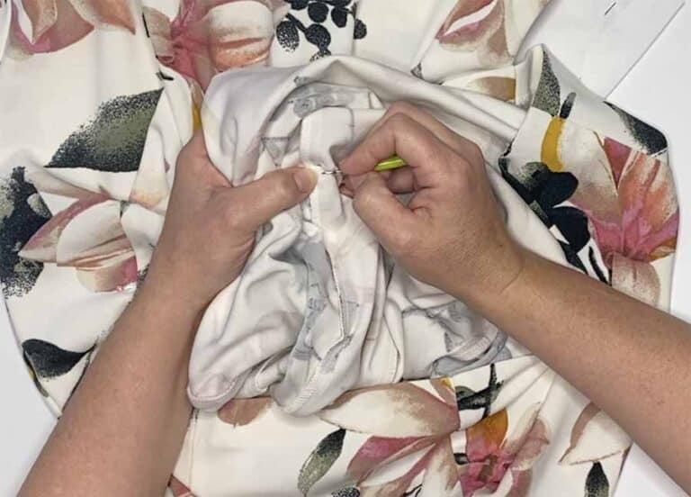 How To Add Pockets To A Dress With Free Pocket Pattern