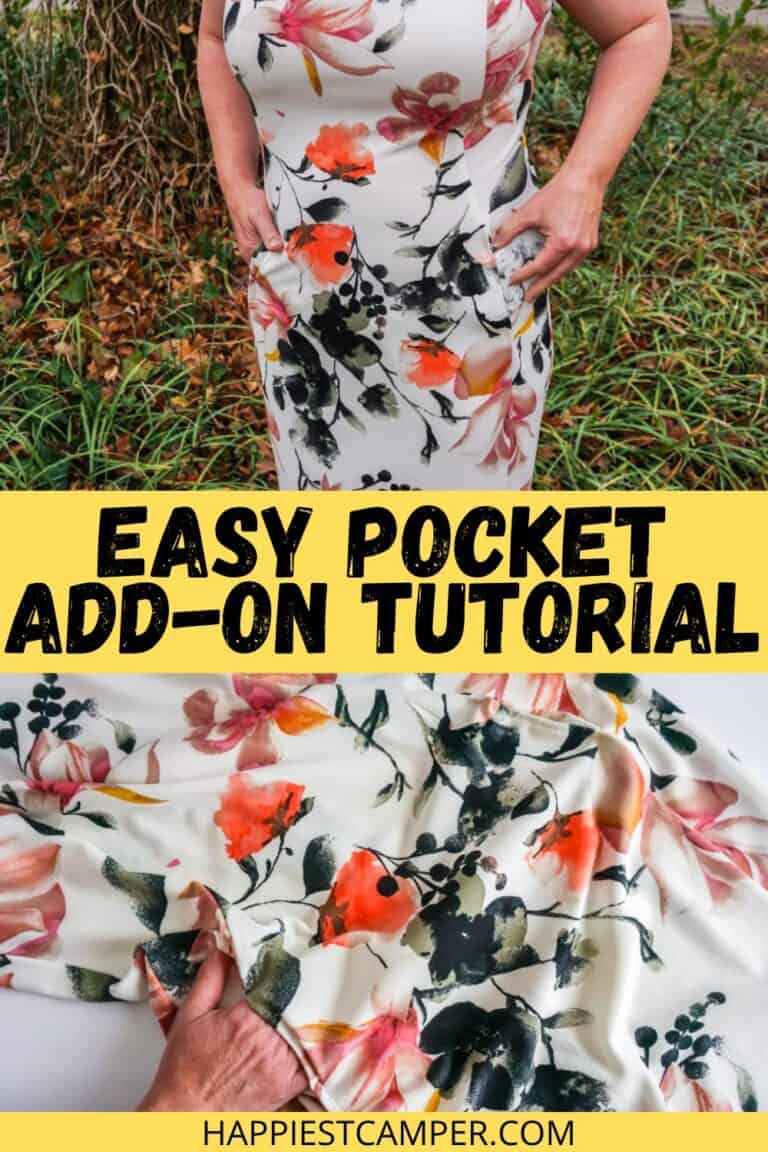 How To Add Pockets To A Dress With Free Pocket Pattern