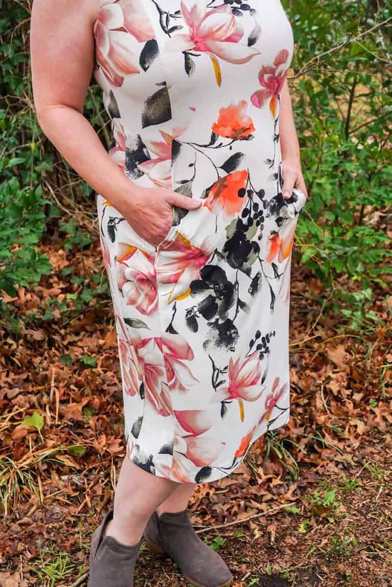 How To Add Pockets To A Dress With Free Pocket Pattern