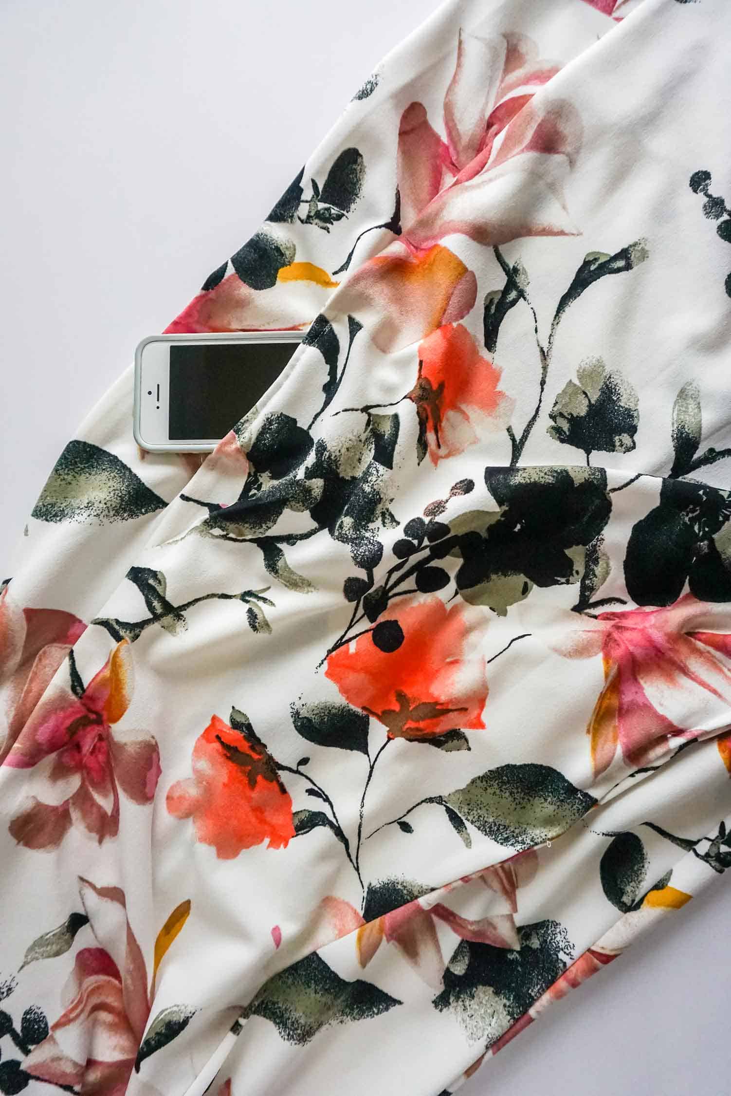 How To Add Pockets To A Dress With Free Pocket Pattern