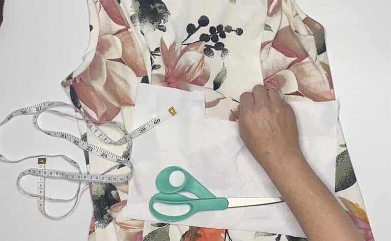 How To Add Pockets To A Dress With Free Pocket Pattern