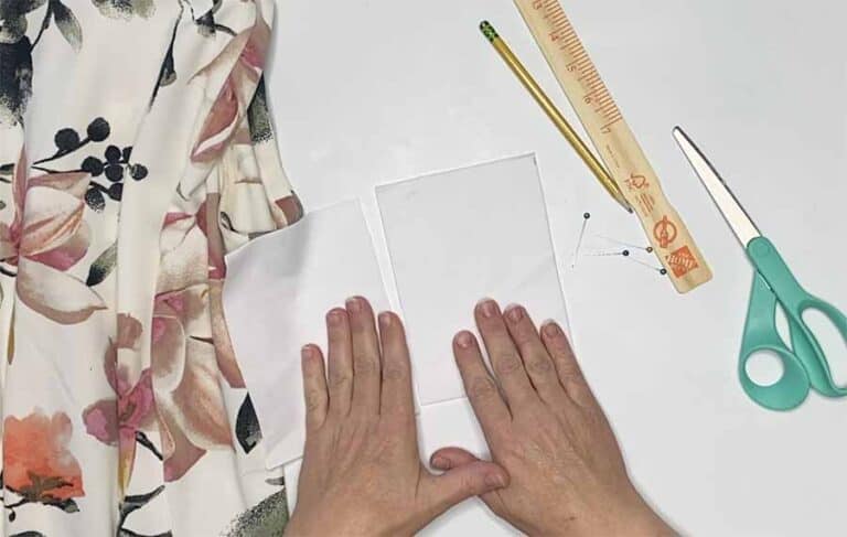 How To Add Pockets To A Dress With Free Pocket Pattern