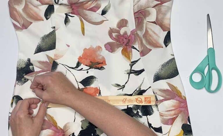 How To Add Pockets To A Dress With Free Pocket Pattern