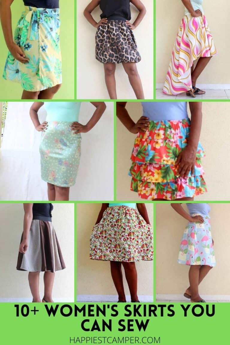 10+ Free Skirt Sewing Patterns For Women