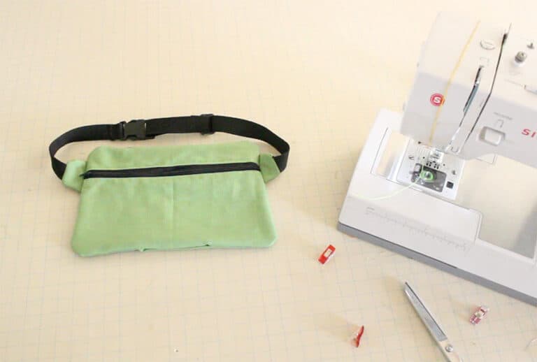 Free Fanny Pack Sewing Pattern & Easy to Follow Sewing Tutorial