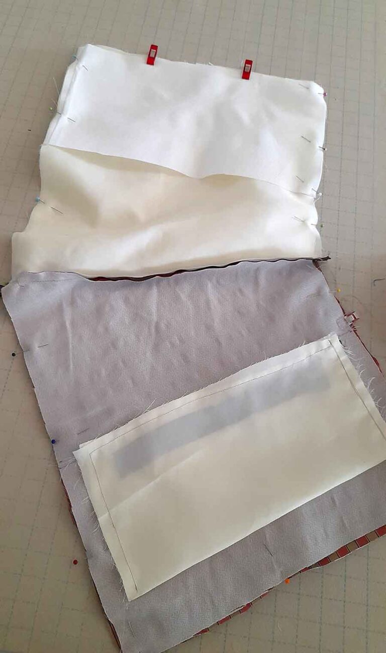 How To Sew A Flap Bag With Free Printable Pattern