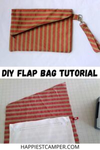 How To Sew A Flap Bag With Free Printable Pattern