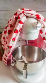 KitchenAid Professional Mixer Pattern to Make a Mixer Dust Cover