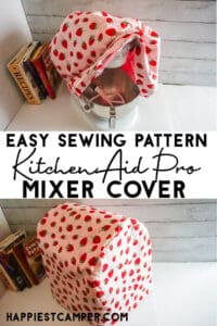 KitchenAid Professional Mixer Pattern to Make a Mixer Dust Cover