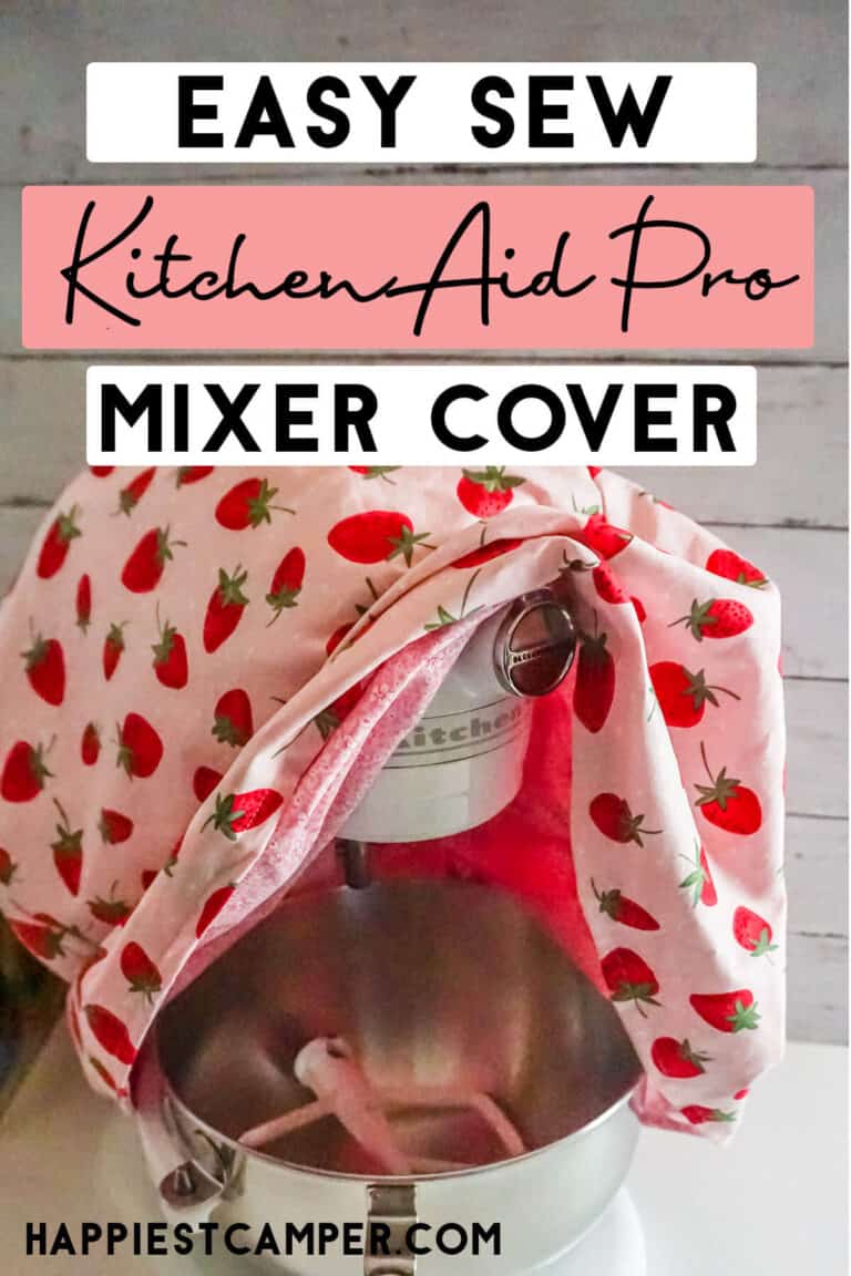 KitchenAid Professional Mixer Pattern to Make a Mixer Dust Cover