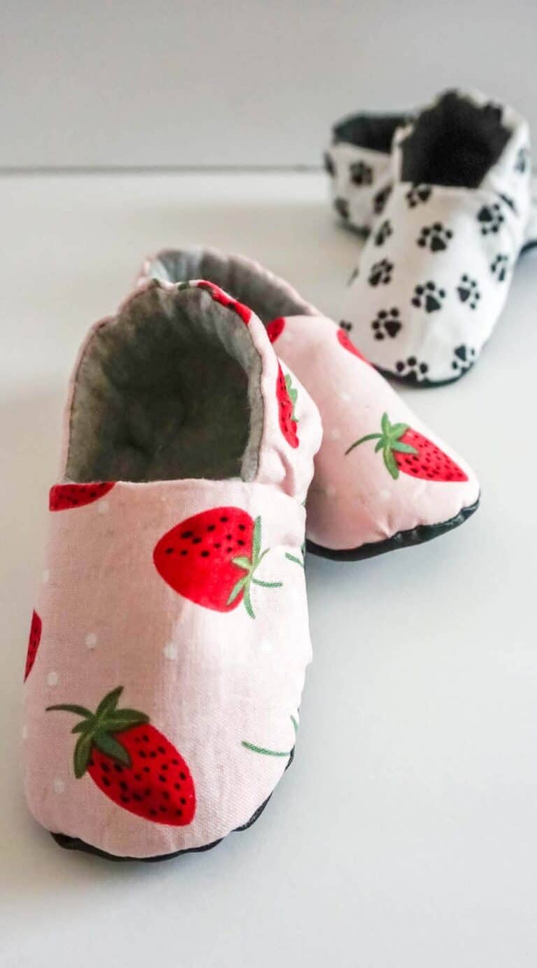 How To Make Baby Shoes With Printable Pattern